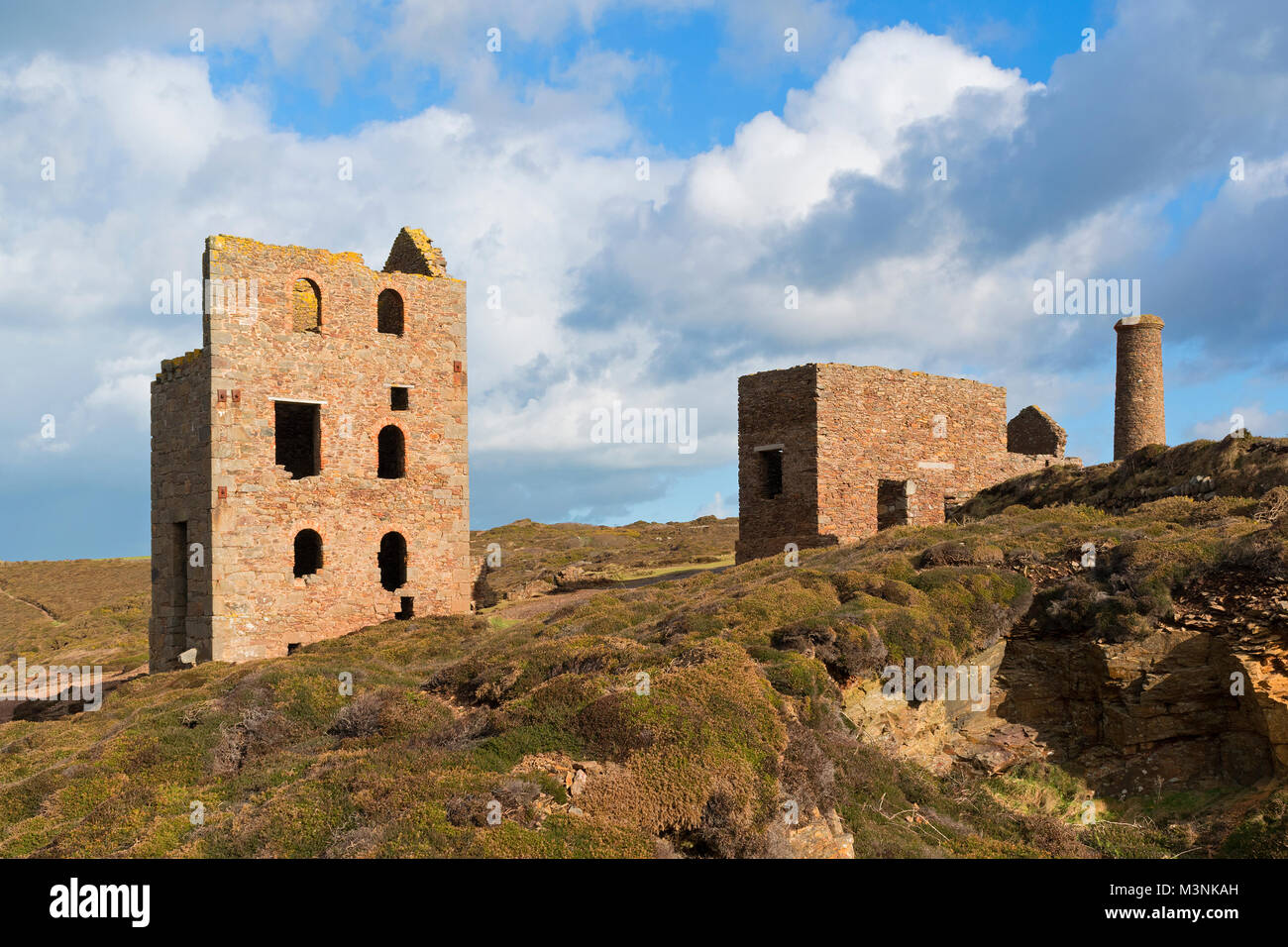 Old cornish tin mines hi-res stock photography and images - Alamy