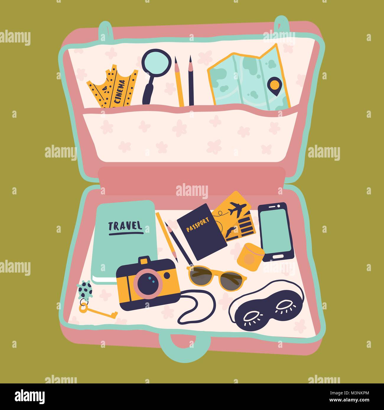 Camera passport smartphone Stock Vector Images - Alamy