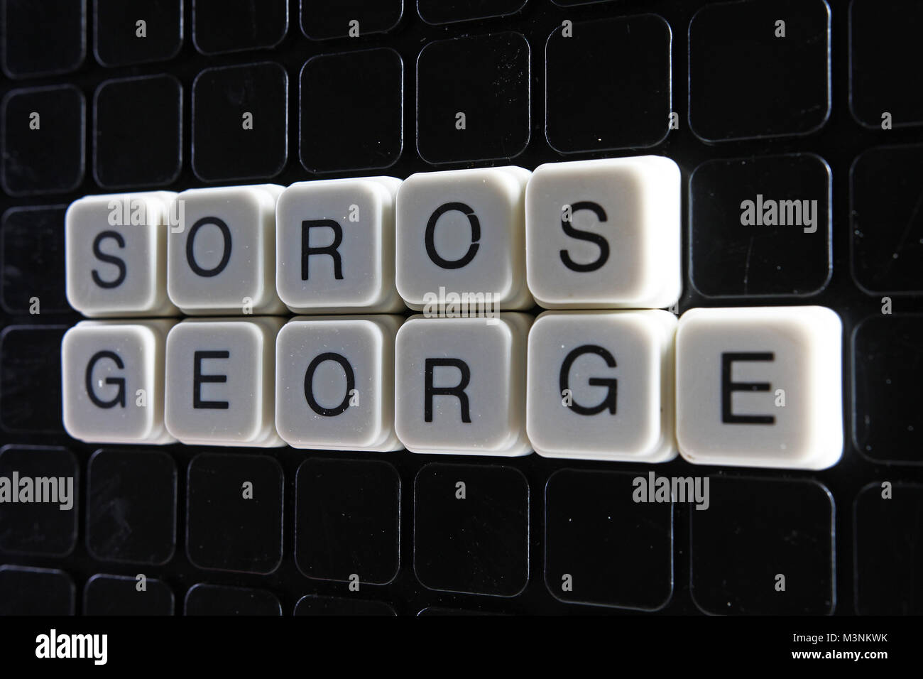 Soros George text word title caption label cover backdrop background ...