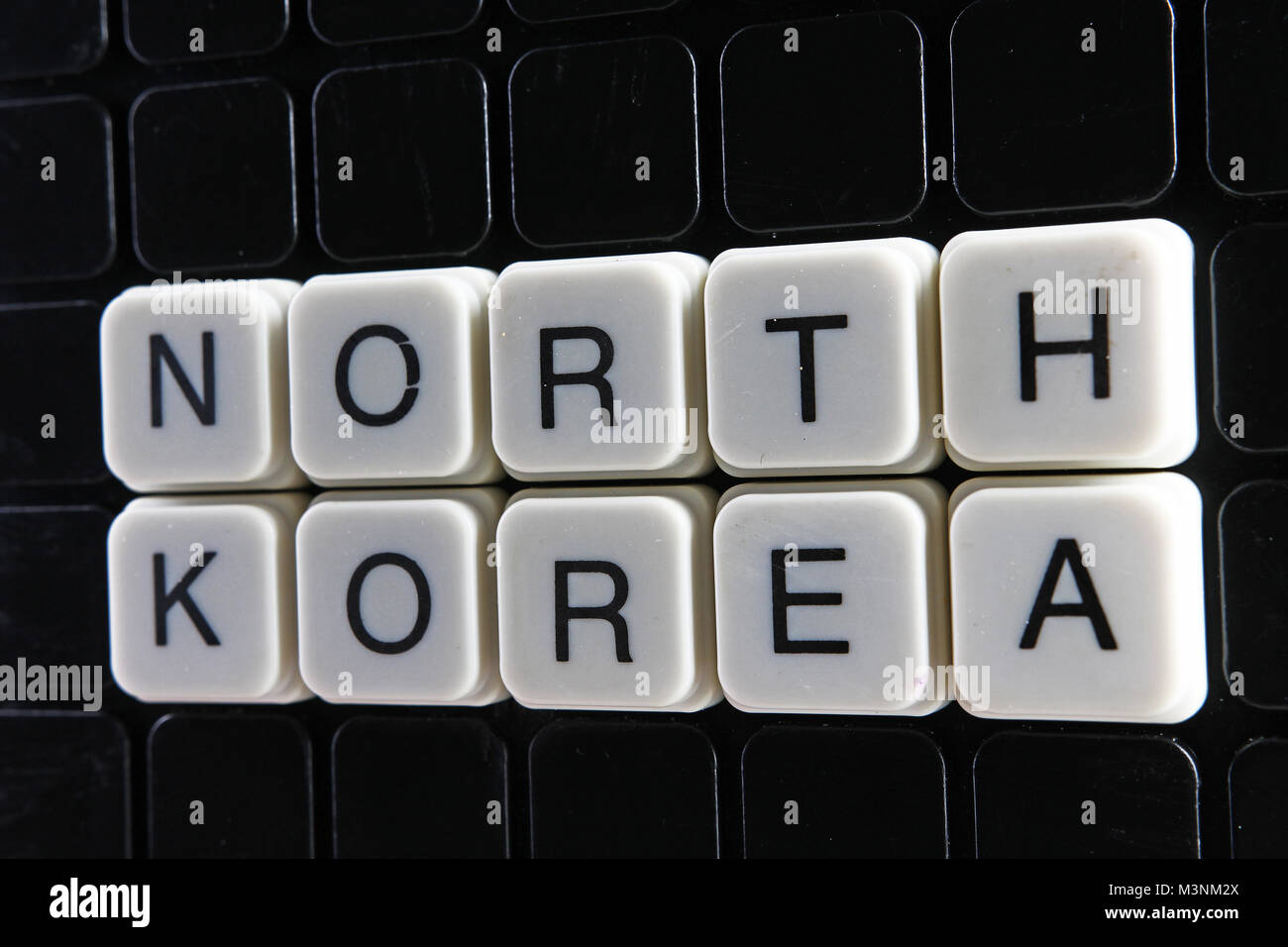 North Korea text word title caption label cover backdrop background ...