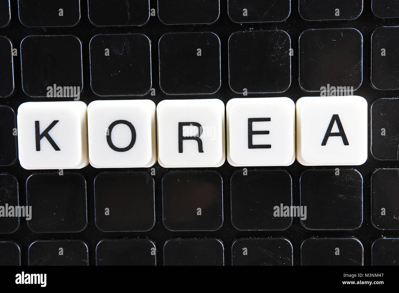 Korea text word title caption label cover backdrop background. Alphabet ...