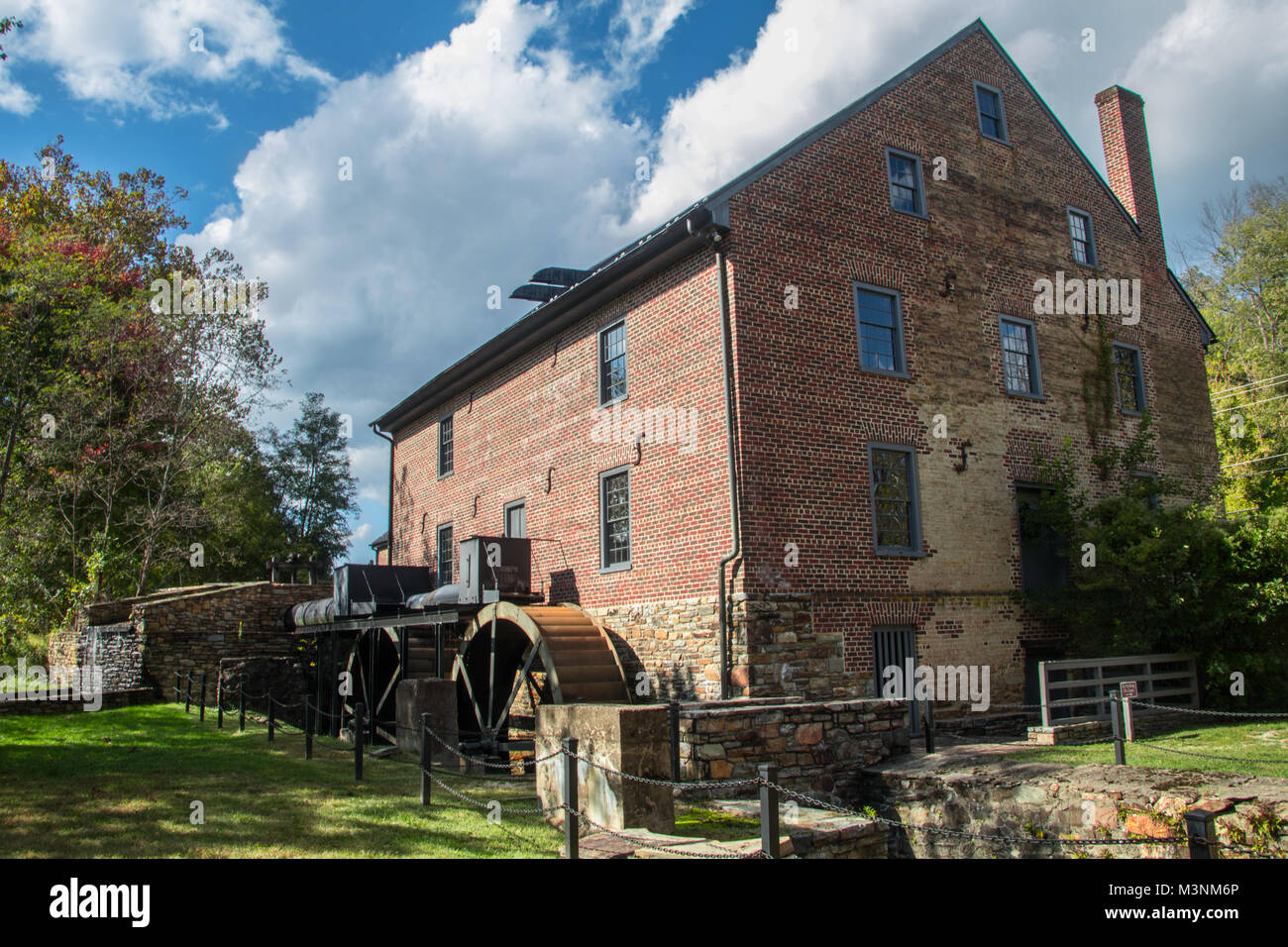 Aldie Mill Historic Park, Virginia Stock Photo - Alamy