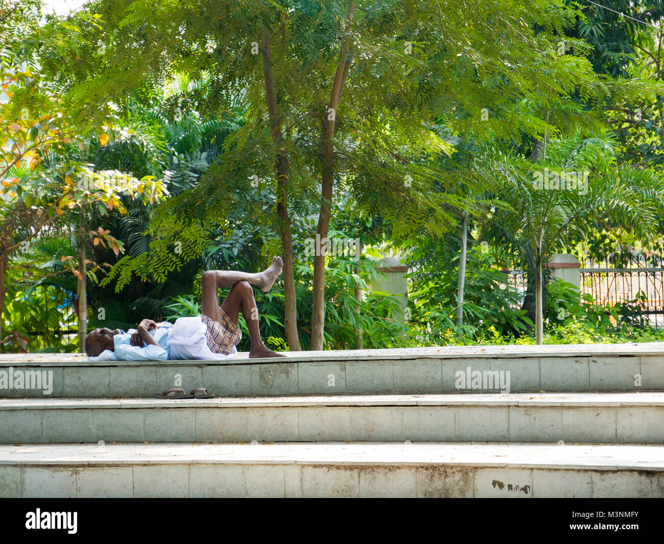 Asian man taking a nap hi-res stock photography and images - Alamy