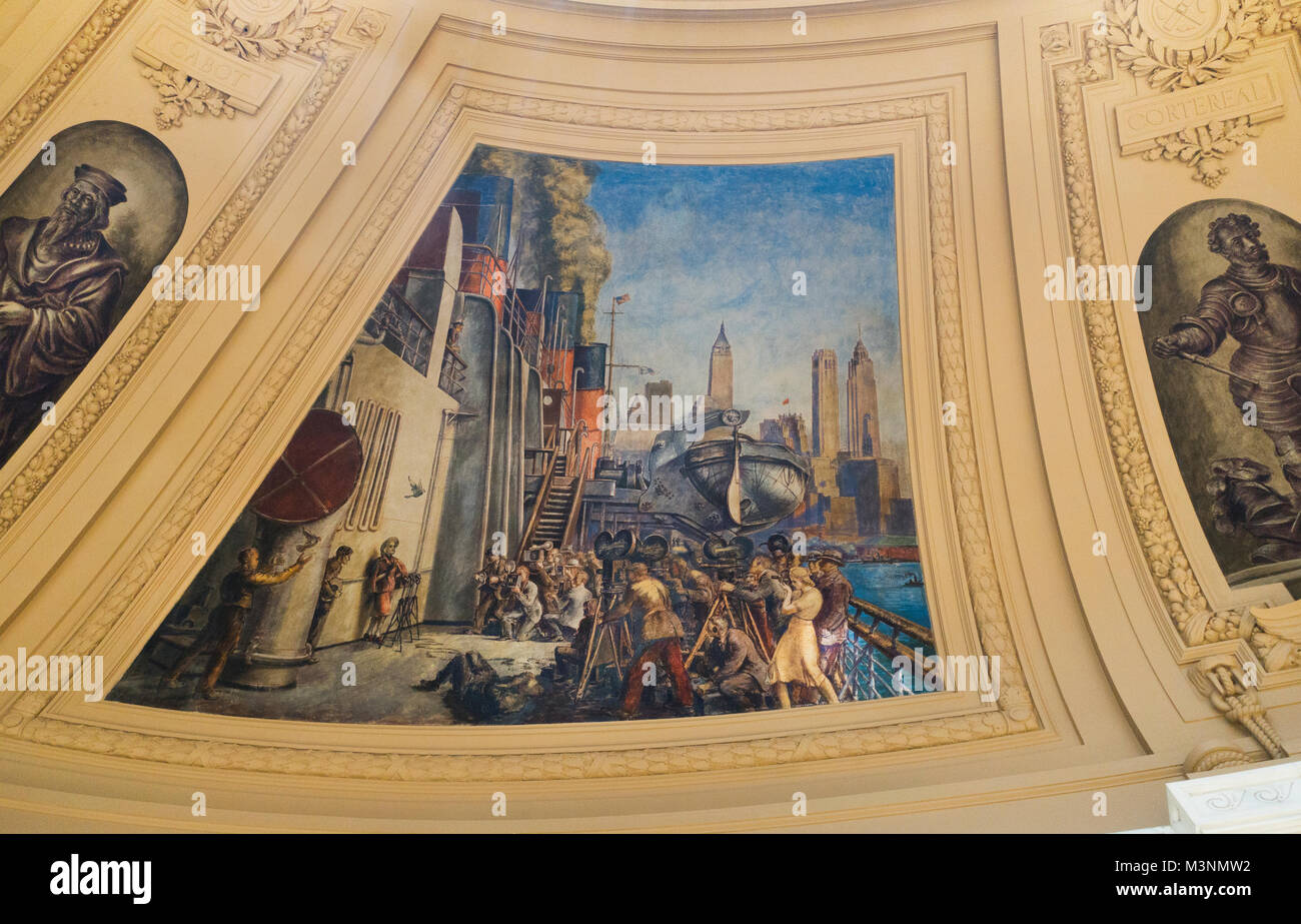 Alexander Hamilton U.S. custom house Manhattan NYC Stock Photo - Alamy