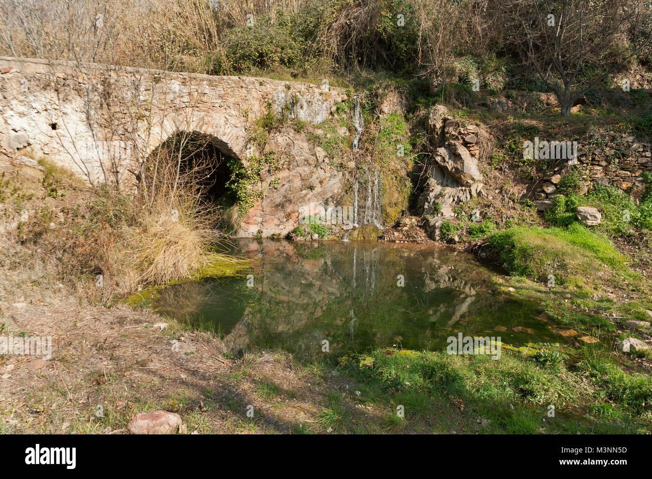 a remote spring in Spain, Costa del Azahar Stock Photo - Alamy
