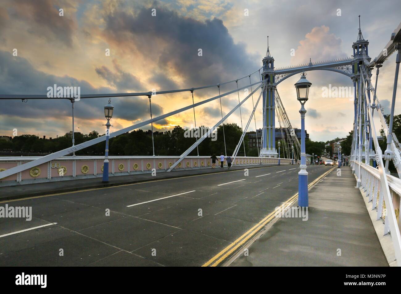 Prince albert bridge Stock Photo - Alamy