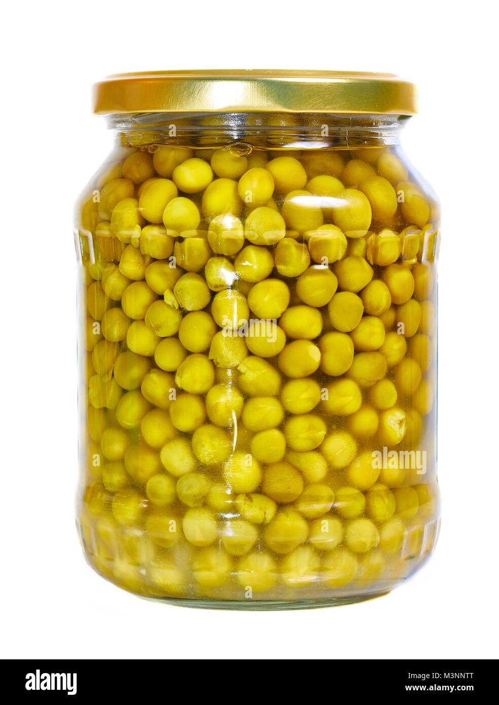 Peas in a jar Stock Photo - Alamy
