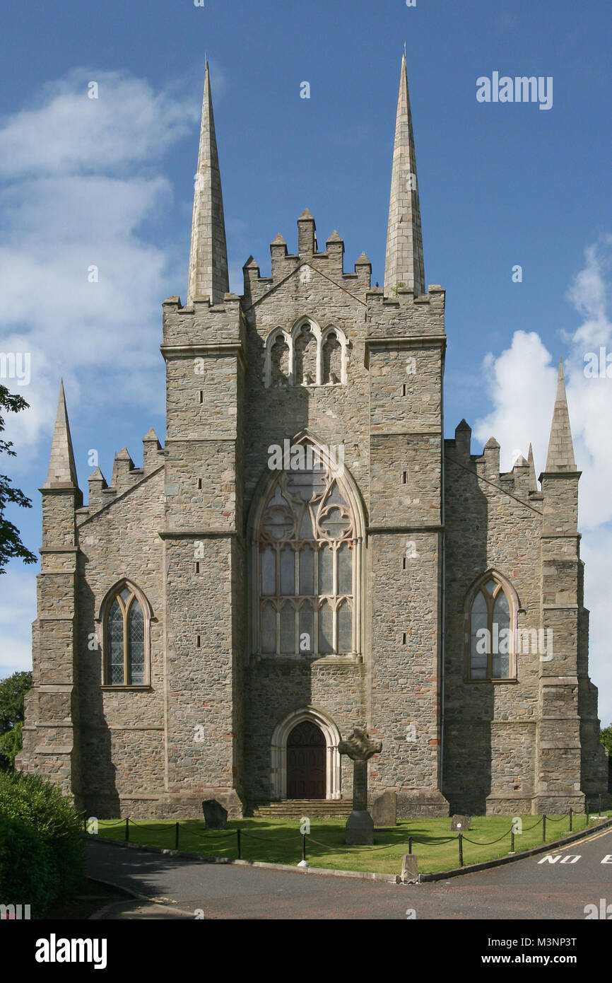 Down Cathedral, a historic Church of Ireland cathedral at Downpatrick ...