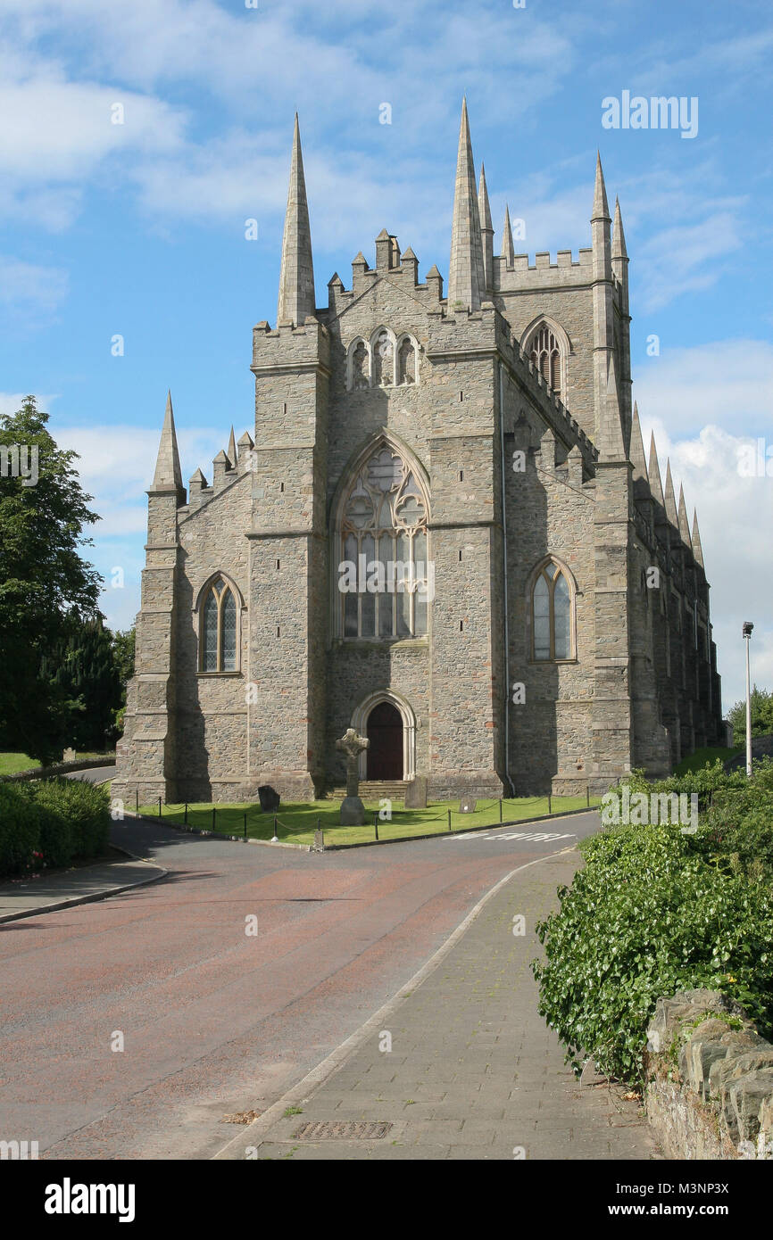 Down Cathedral, a historic Church of Ireland cathedral at Downpatrick ...