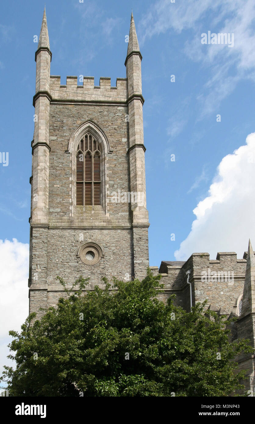 Down Cathedral, a historic Church of Ireland cathedral at Downpatrick ...
