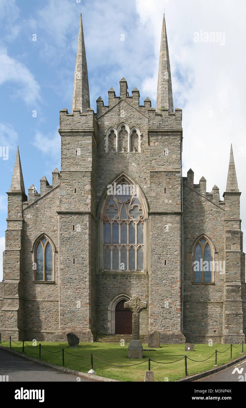 Down Cathedral, a historic Church of Ireland cathedral at Downpatrick ...