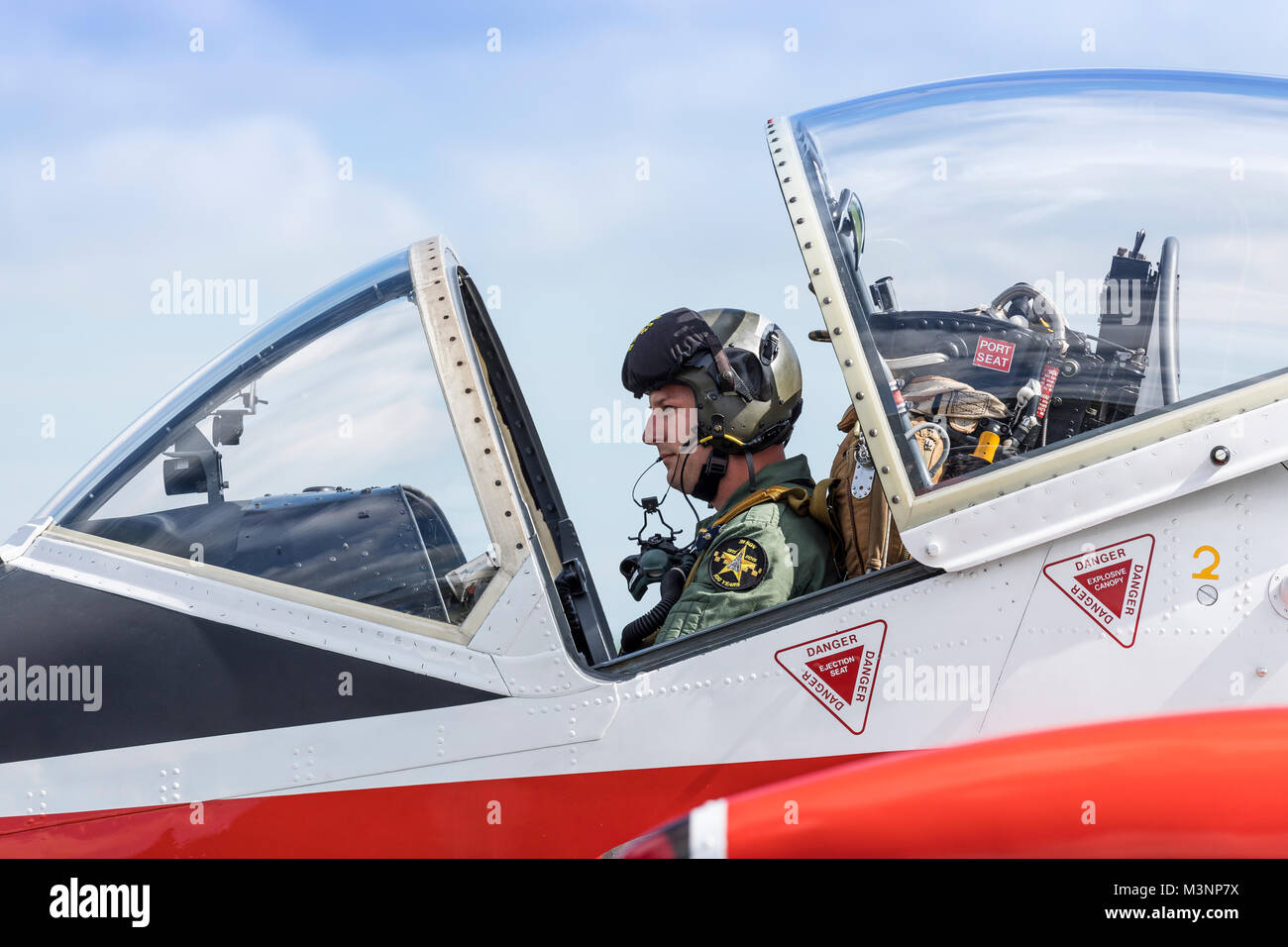 Raf pilot jet hi-res stock photography and images - Alamy
