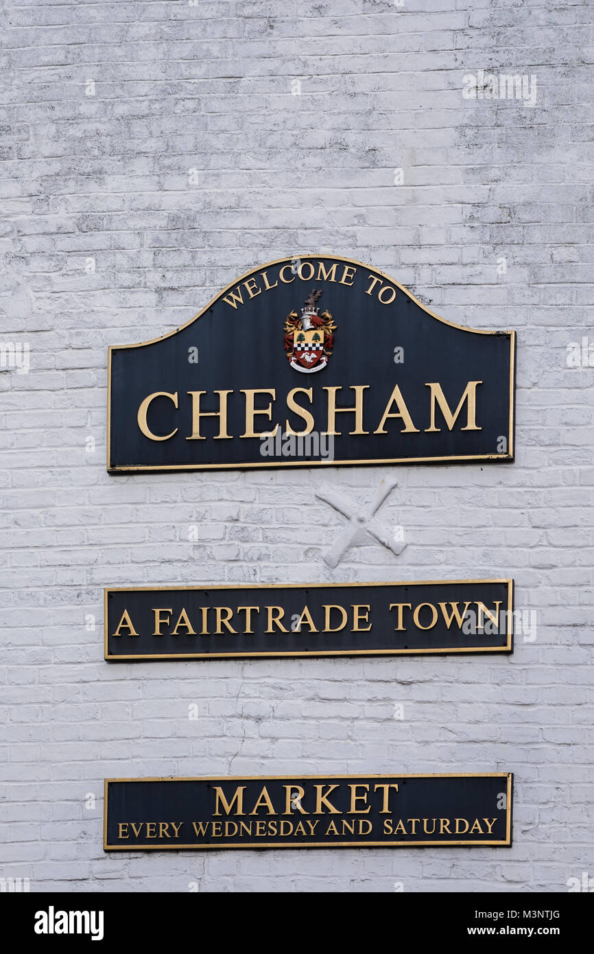 Chesham town centre, Buckinghamshire, England, U.K Stock Photo - Alamy
