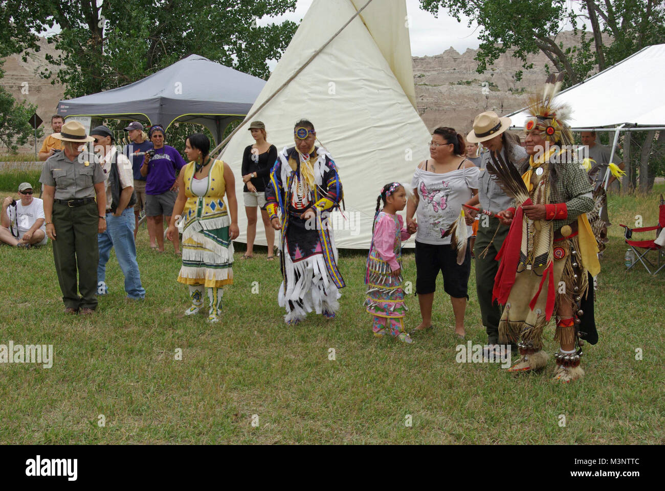 InterTribal Circle Dance Stock Photo - Alamy