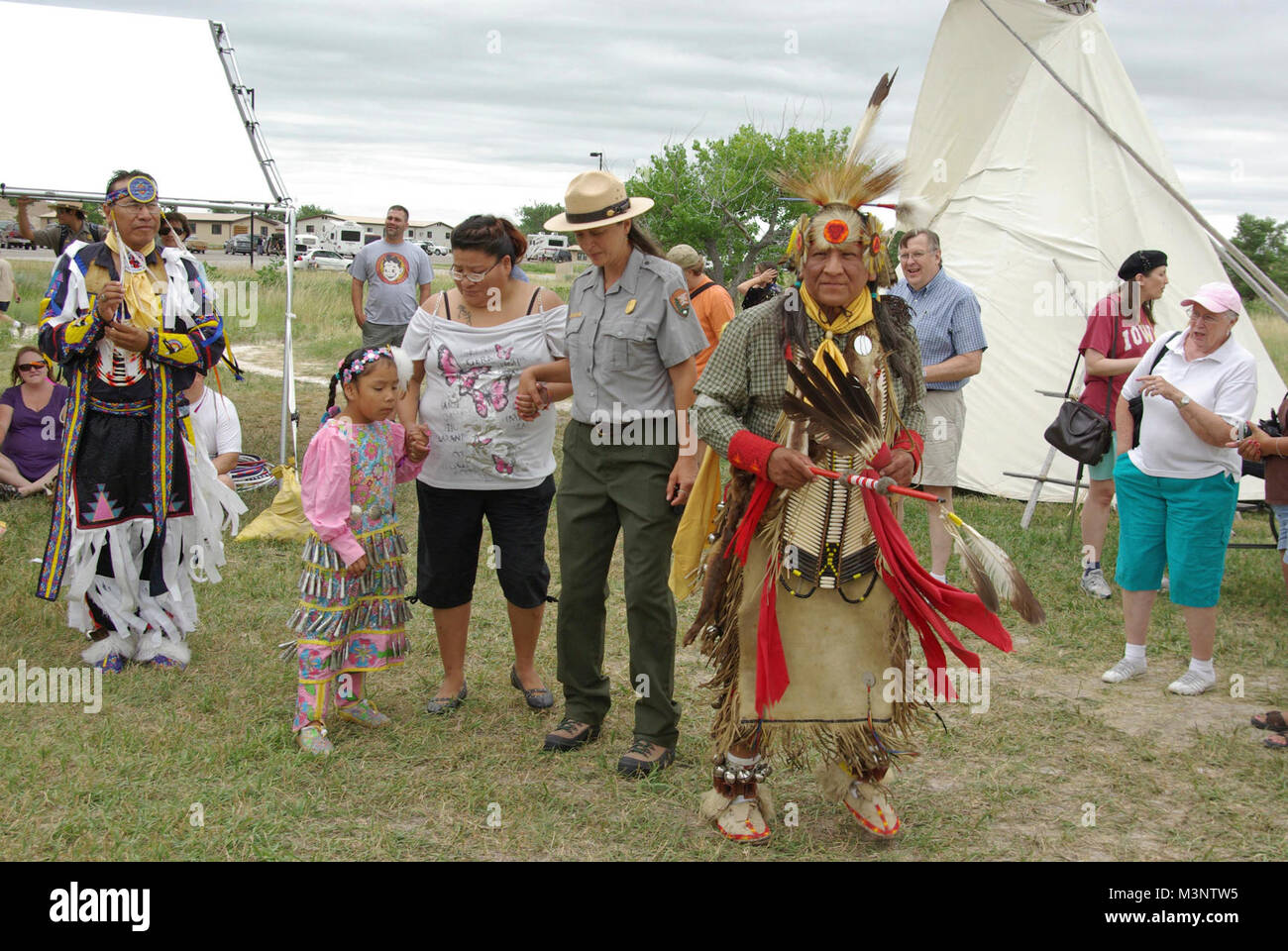 InterTribal Circle Dance Stock Photo - Alamy