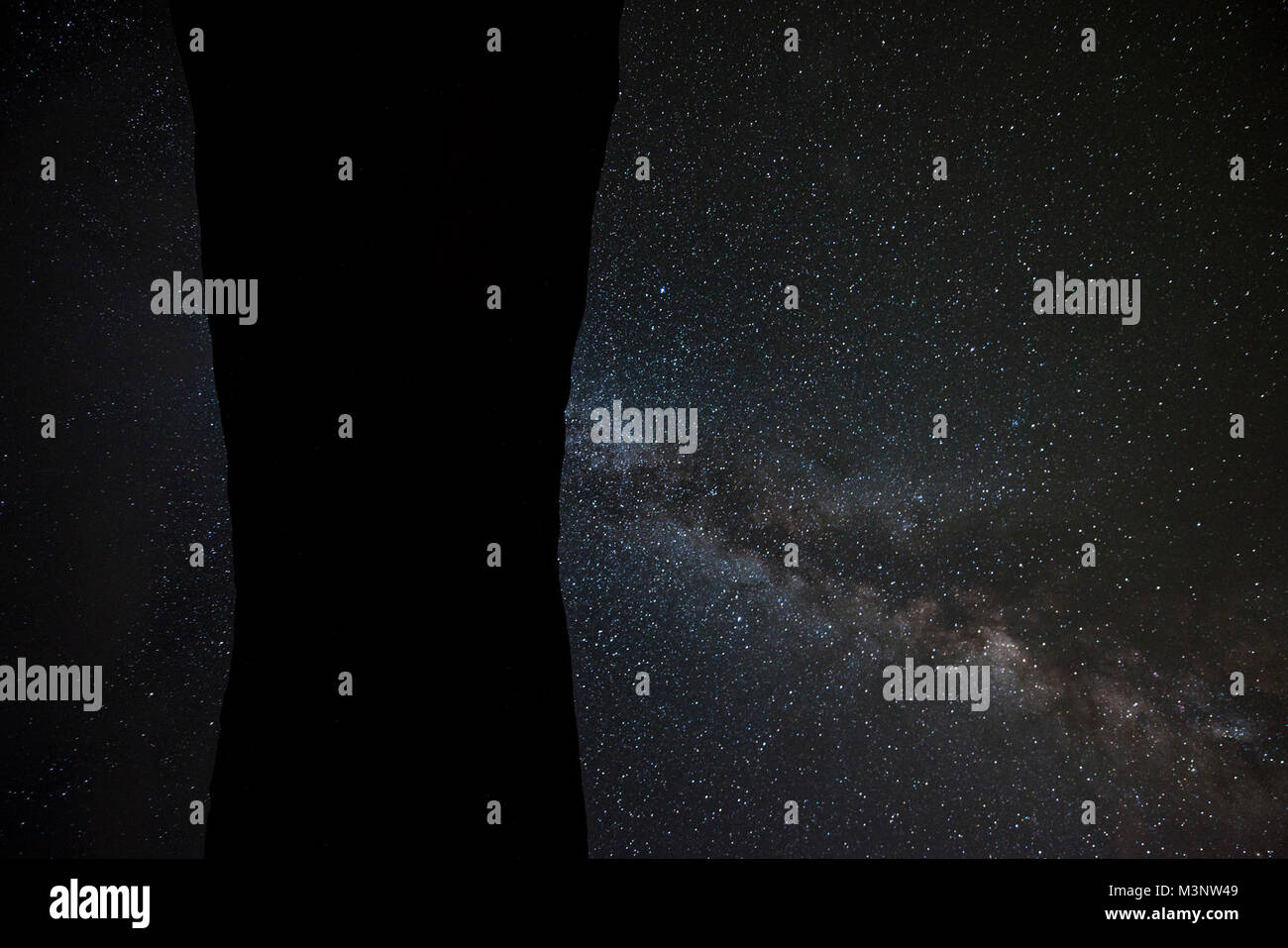 Night Sky & North Window Stock Photo - Alamy