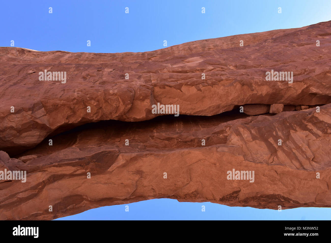 North Window crack Stock Photo - Alamy