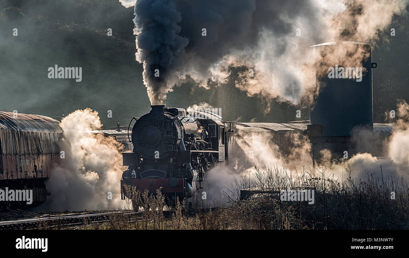 Steam railway pollution hi-res stock photography and images - Alamy