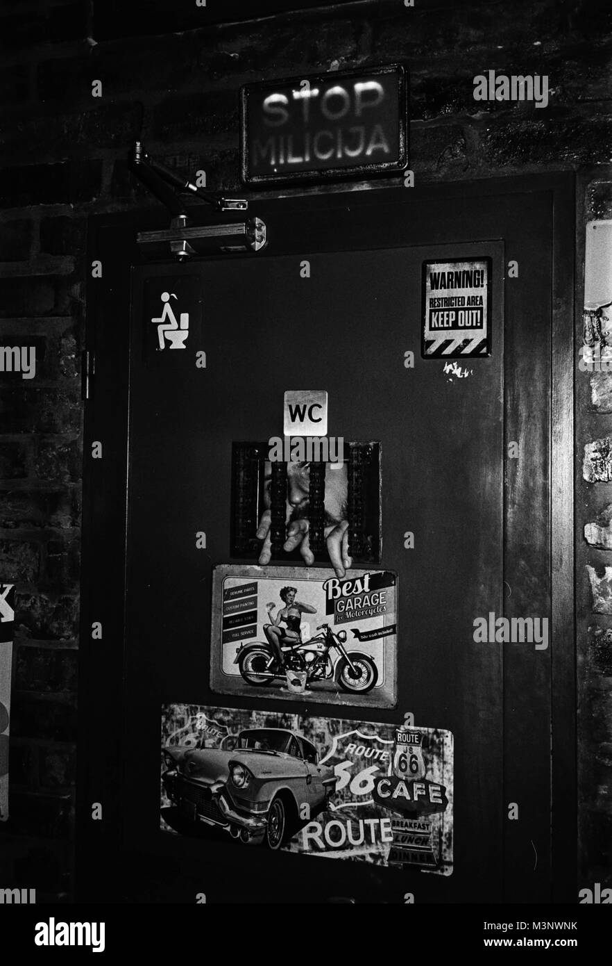 Nightlife film Black and White Stock Photos & Images - Alamy