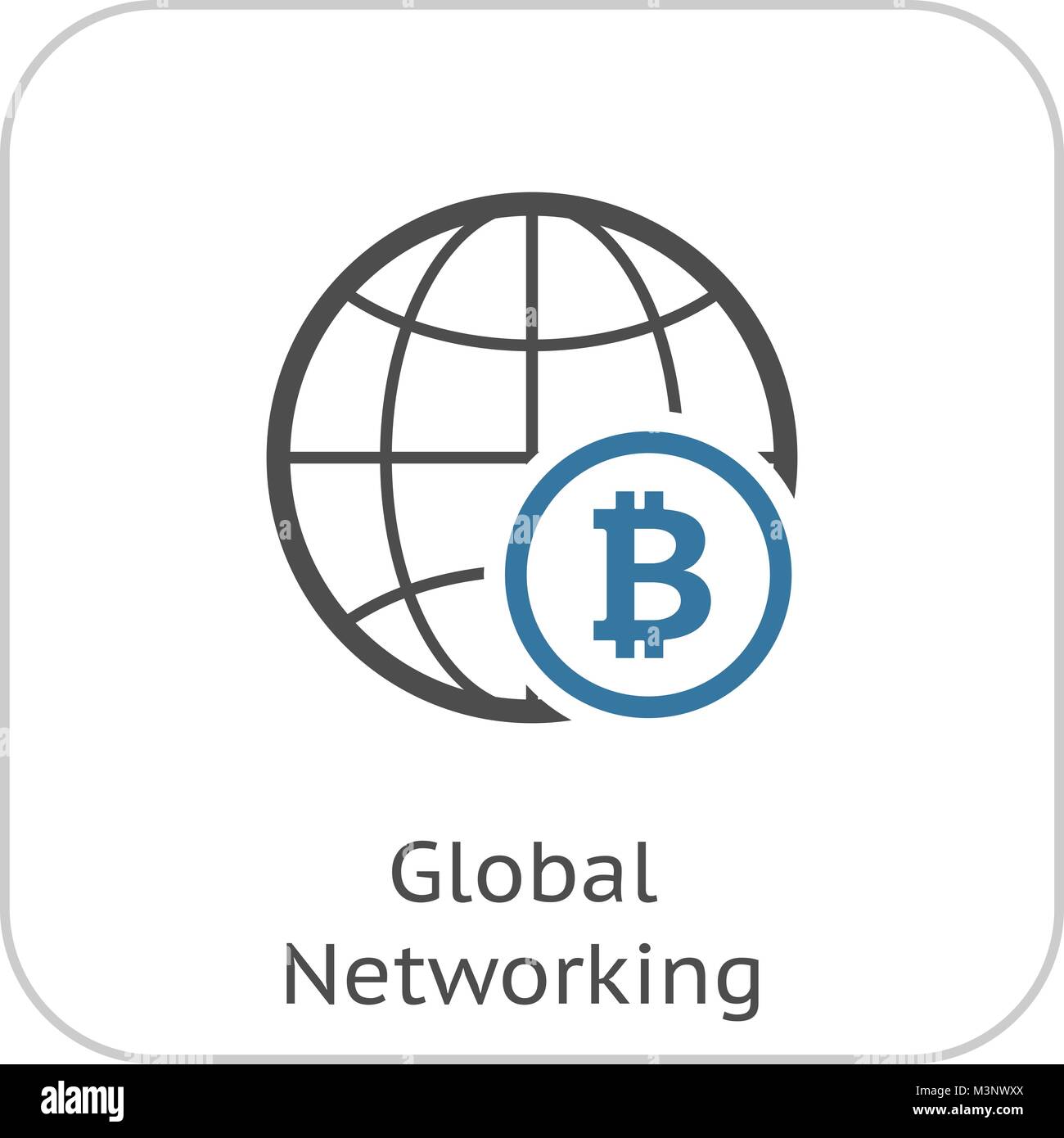 Global Networking Icon Stock Vector Image & Art - Alamy