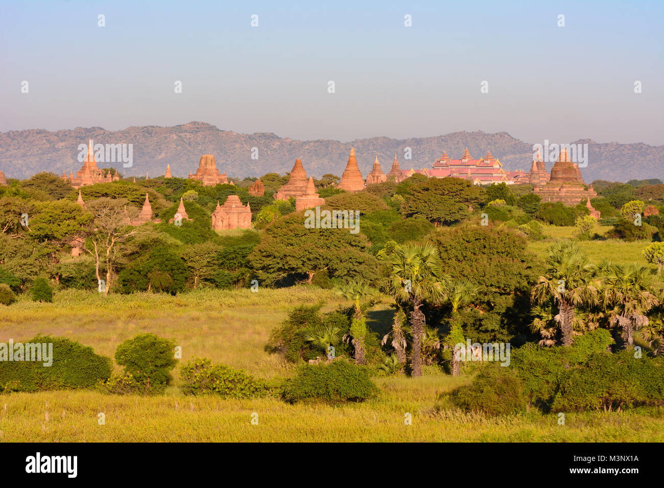 Bagan: Old Bagan, temples, stupas, , Mandalay Region, Myanmar (Burma ...