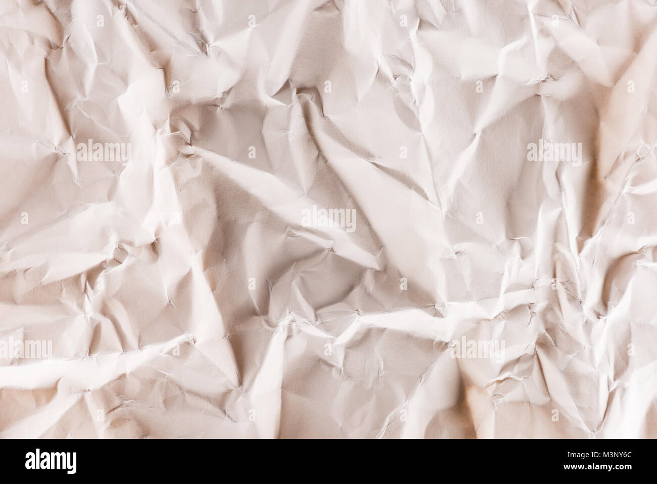 close-up shot of crumpled paper for background Stock Photo - Alamy