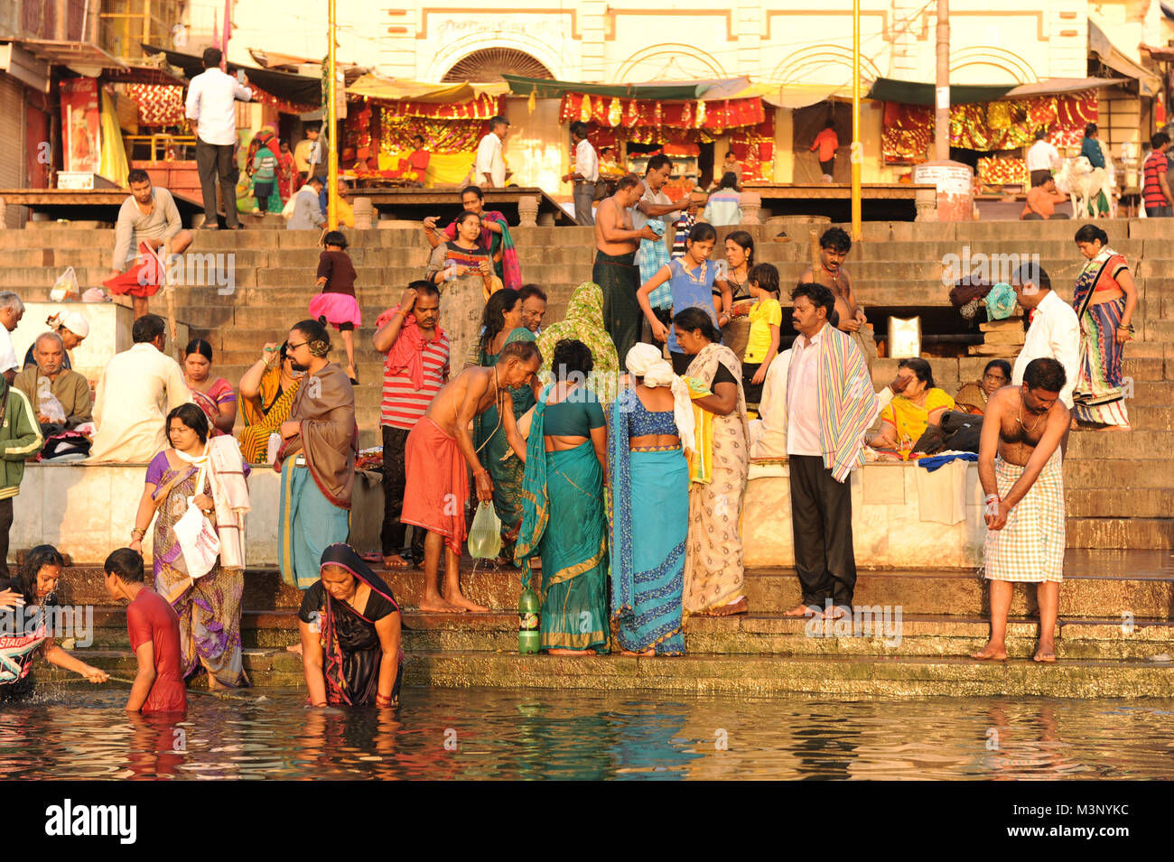 Ganges bathing hi-res stock photography and images - Alamy