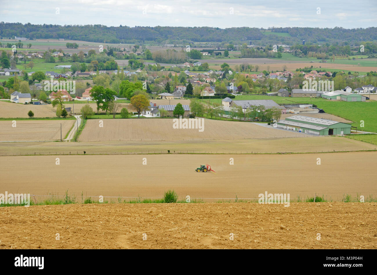 French farming landscape hi-res stock photography and images - Alamy