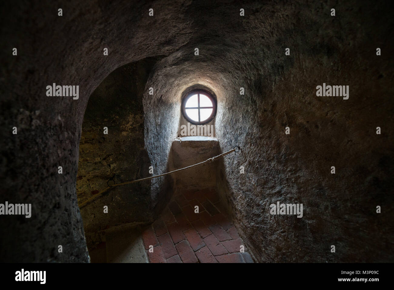 Old round window hi-res stock photography and images - Alamy