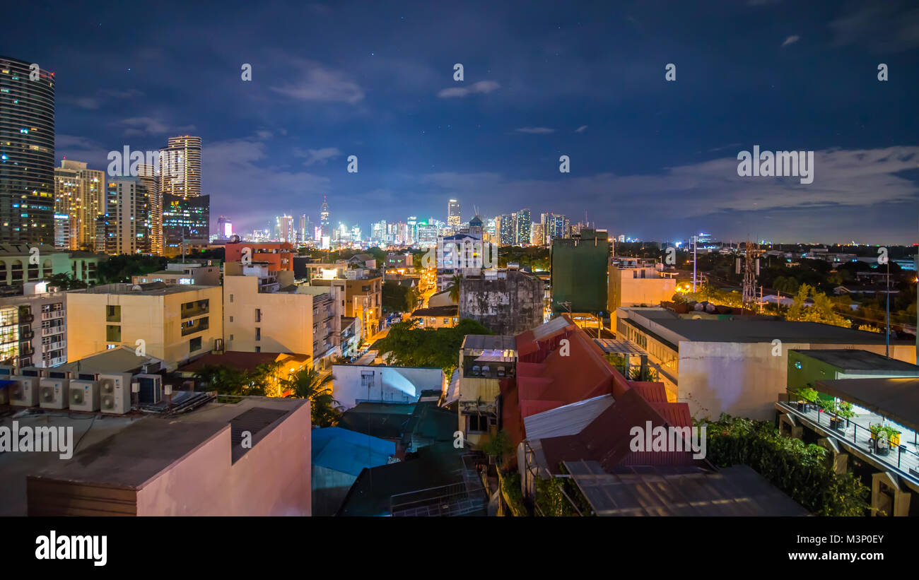 Manila city skyline hi-res stock photography and images - Alamy