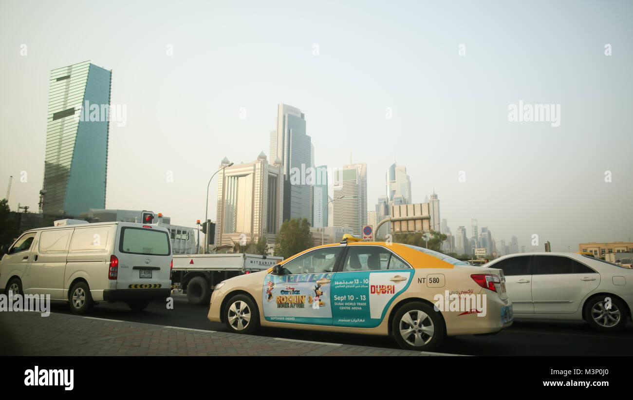 Traffic in dubai hi-res stock photography and images - Alamy