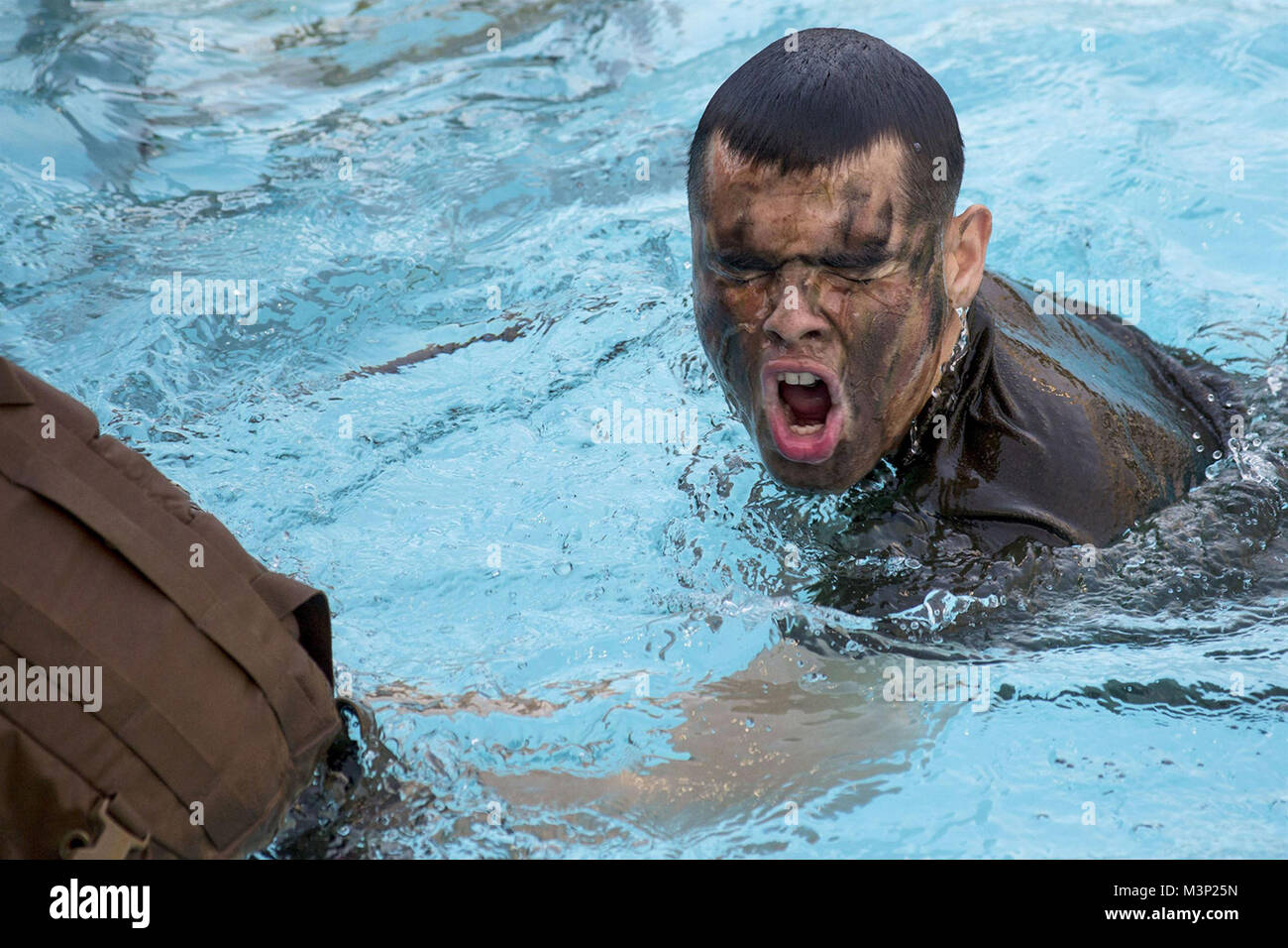 Marines participate in the Red Death Challenge aboard Camp Hansen ...