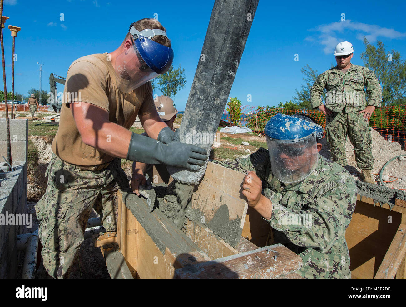 U.S. Navy Steelworker 2nd Class Dylan Beveridge, assigned to Naval ...