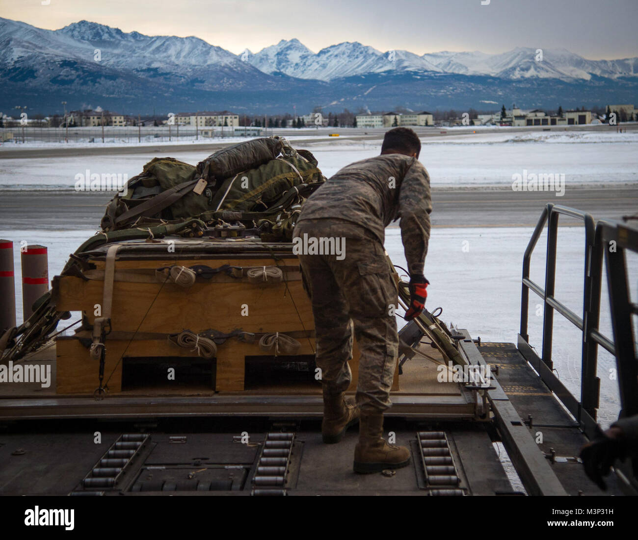 PACAF u2019s largest combat mobility flight delivers vital supplies to ...