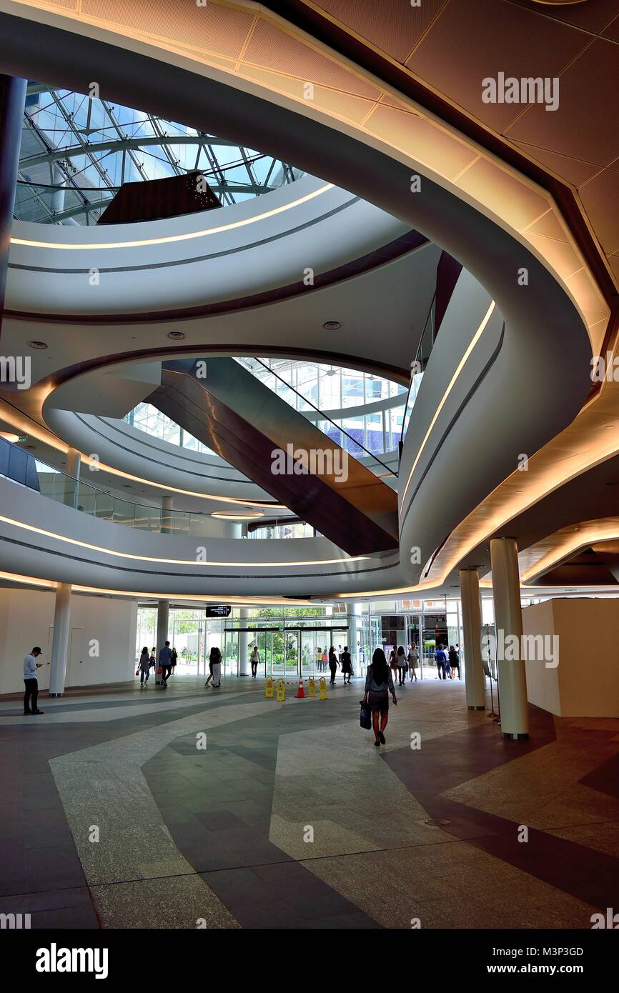 Modern office lobby ceiling hi-res stock photography and images - Alamy