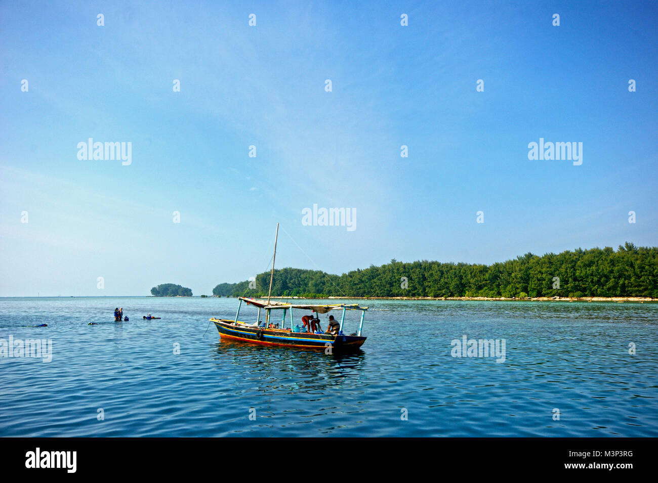 Pramuka Island Beach, Kepulauan Seribu, Jakarta, Indonesia Stock Photo ...