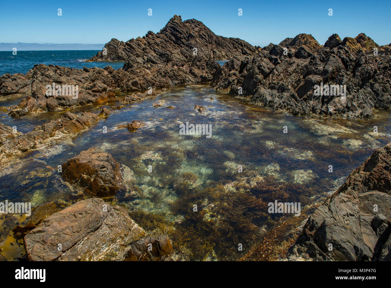 Couta Rocks, Arthur-Pieman Conservation Area, Arthur River, Tasmania ...