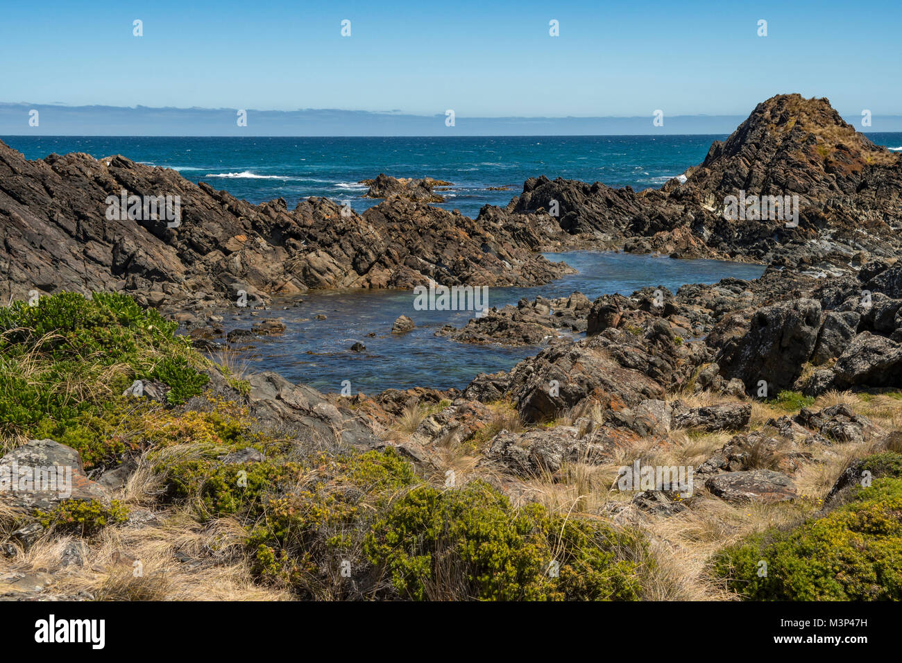 Couta Rocks, Arthur-Pieman Conservation Area, Arthur River, Tasmania ...