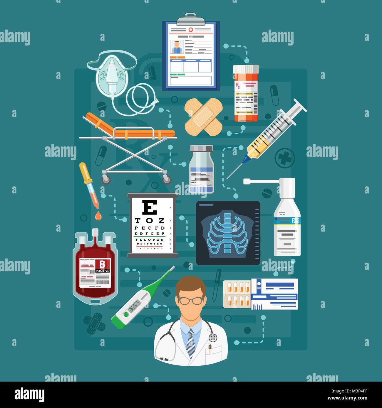 Medical Services Infographics Stock Vector Image & Art - Alamy