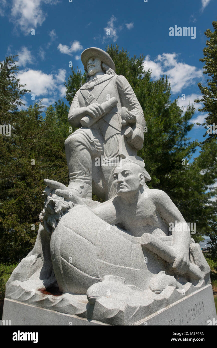 Samuel de champlain iroquois hi-res stock photography and images - Alamy