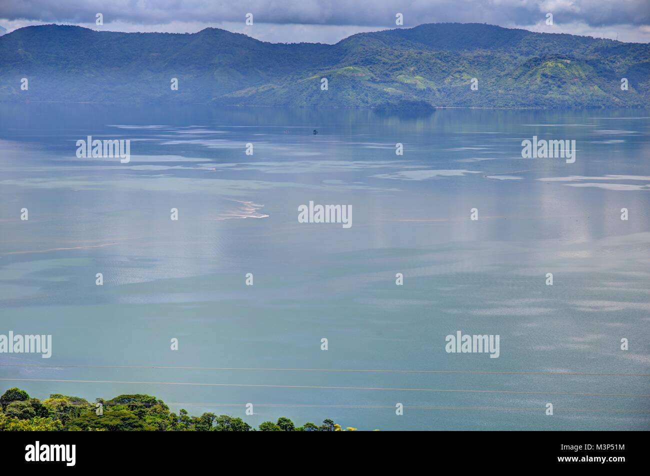 Lago de Ilopango El Salvador Stock Photo - Alamy