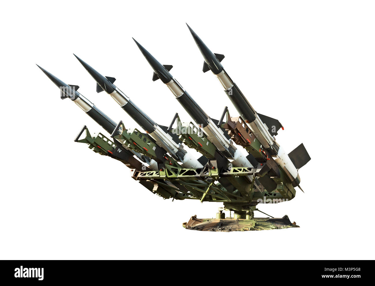 Rocket rocket launcher Cut Out Stock Images & Pictures - Alamy