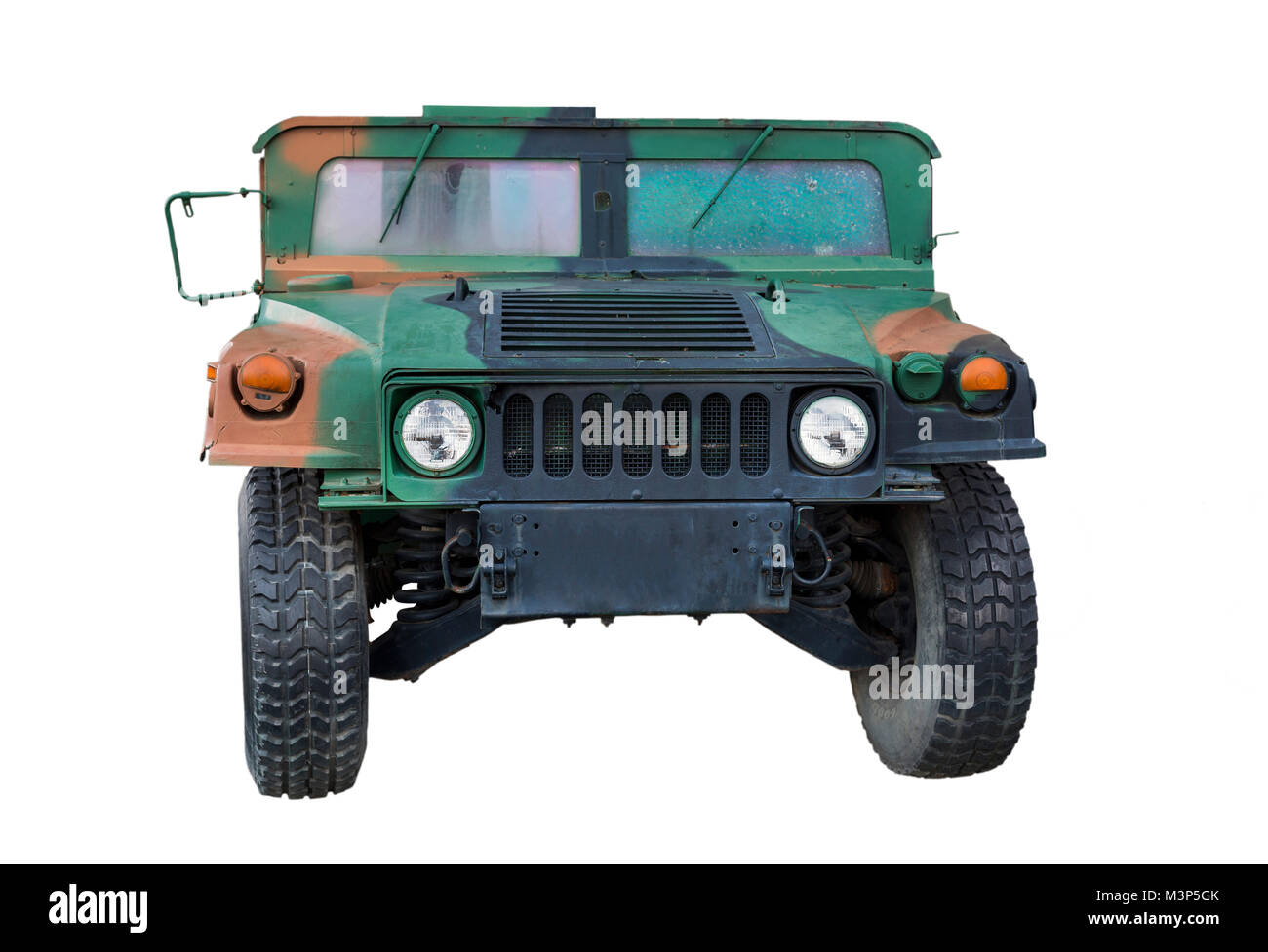 military vehicle isolated on a white background Stock Photo - Alamy