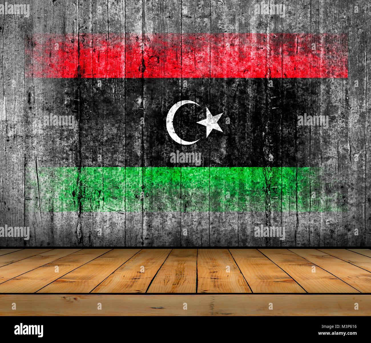 Old libya flag hi-res stock photography and images - Alamy