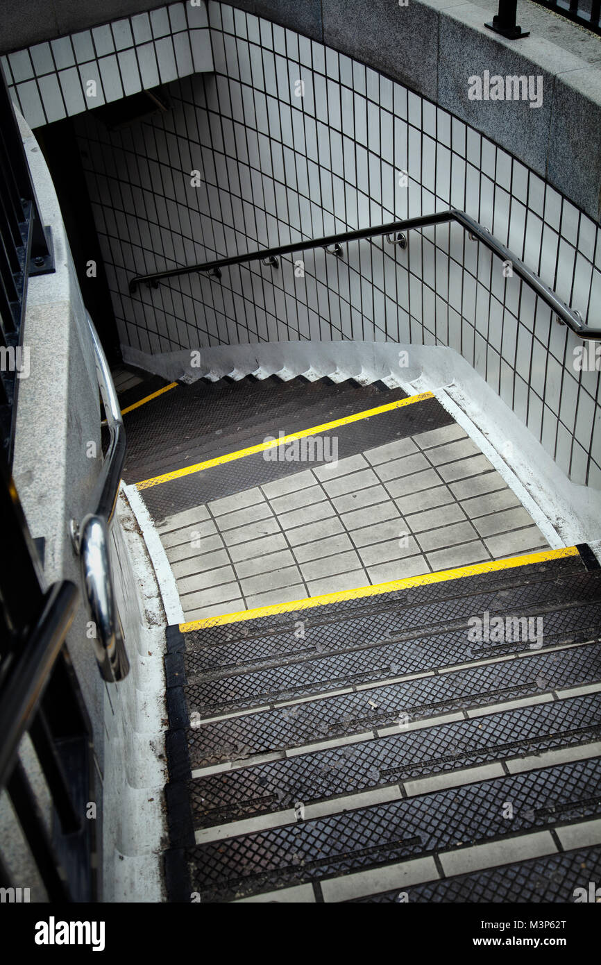 Underground steps hi-res stock photography and images - Alamy