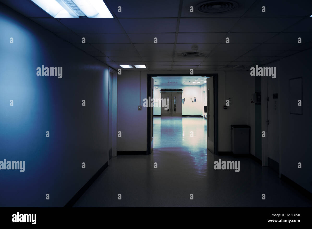 Hospital corridor hi-res stock photography and images - Alamy