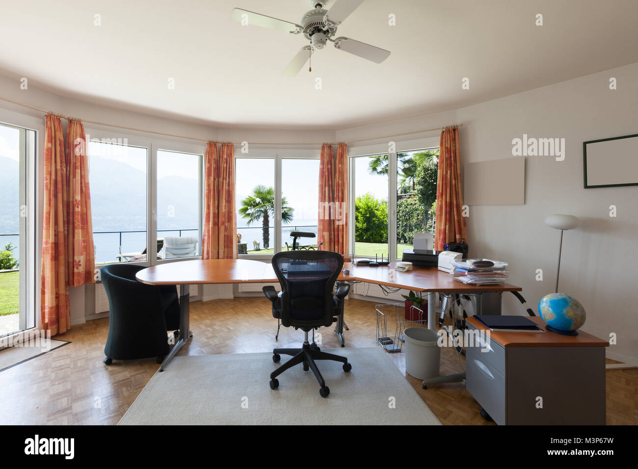 interior of a house, room, studio with desktop Stock Photo - Alamy