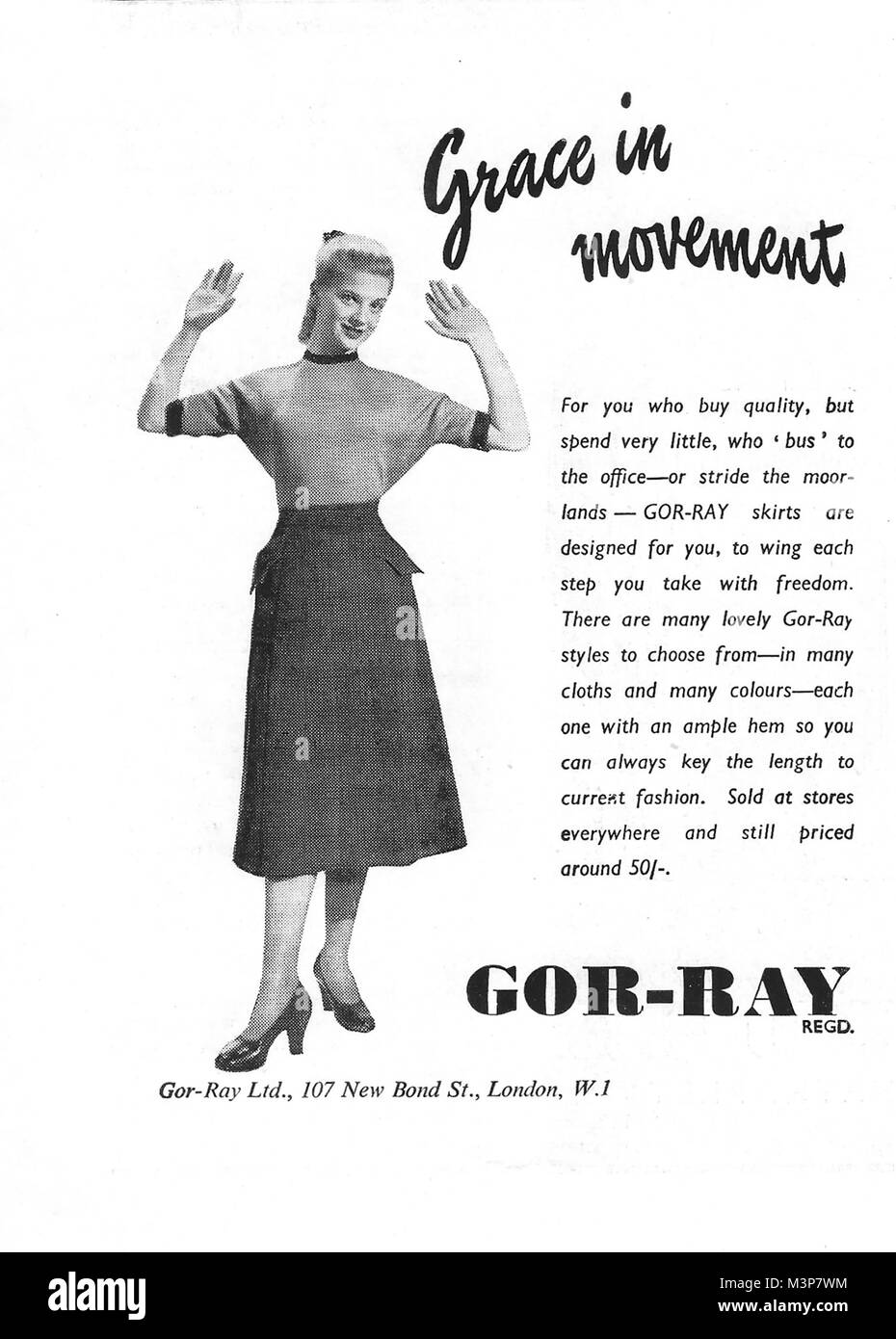 Gor Ray Grace In Movement Women Clothing Advert Advertising In Country