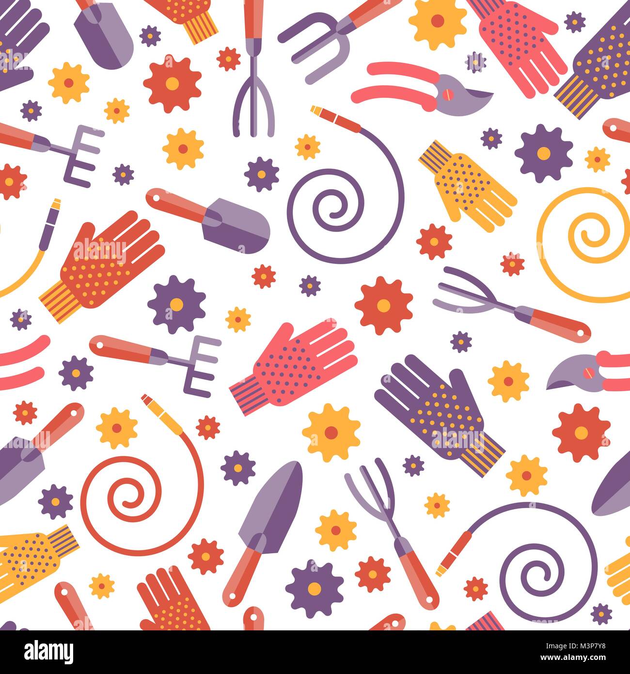 Gardening Stock Vector Images - Alamy