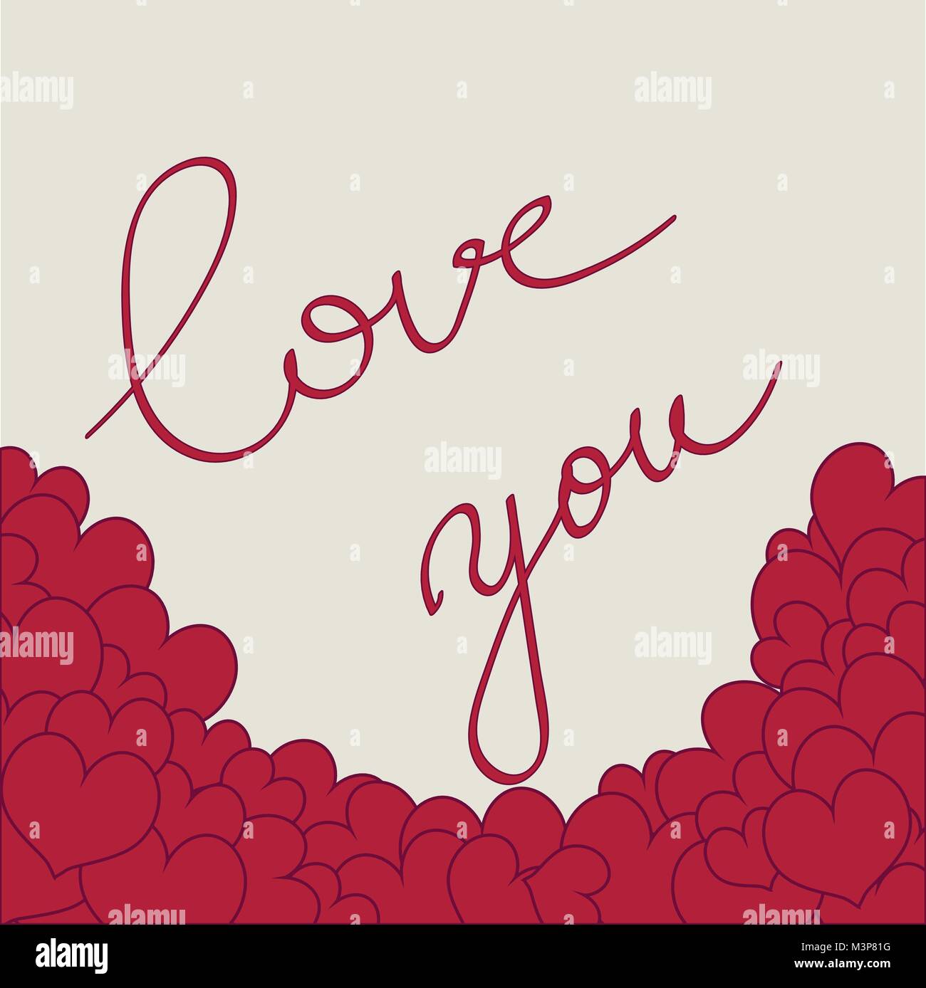 Red lettering Stock Vector Images - Alamy